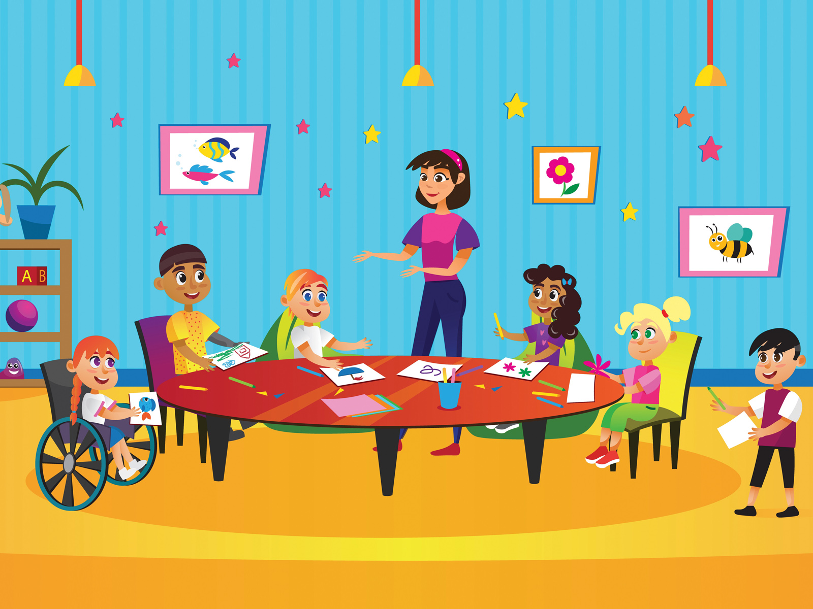 Teaching kindness and sharing - Today's Kids in Motion Magazine